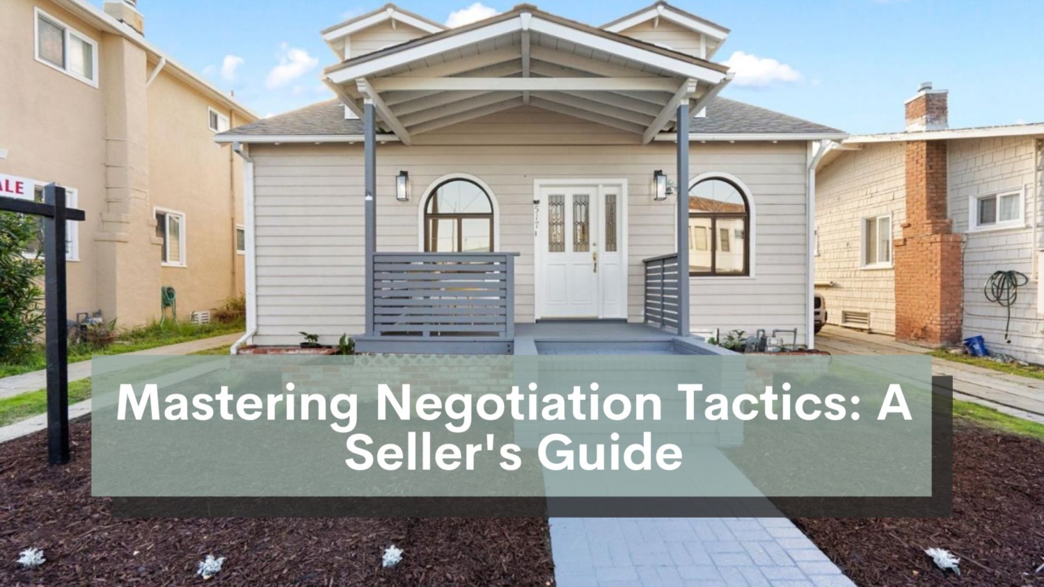 Mastering Negotiation Tactics: A Seller's Guide Mastering Negotiation Tactics: A Seller's Guide