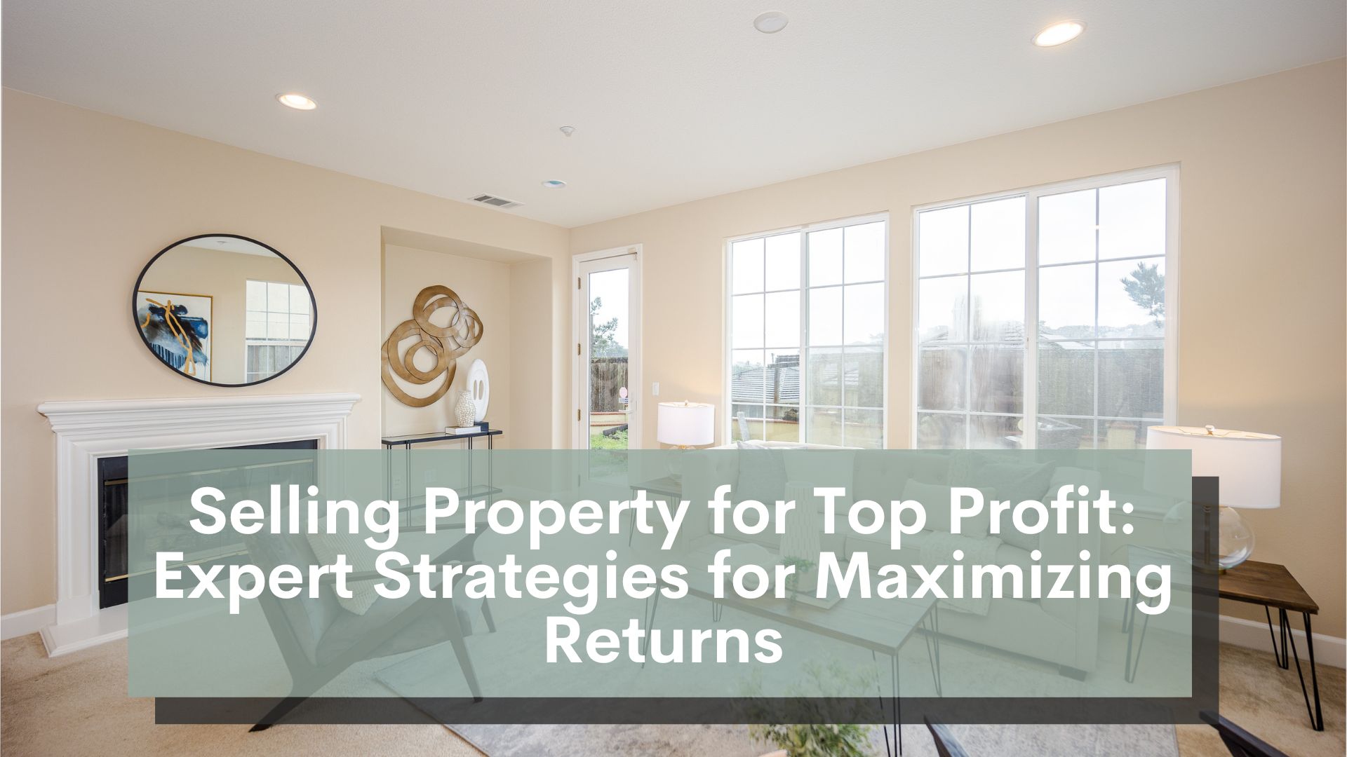 Selling Property for Top Profit: Expert Strategies for Maximizing Returns Selling Property for Top Profit: Expert Strategies for Maximizing Returns